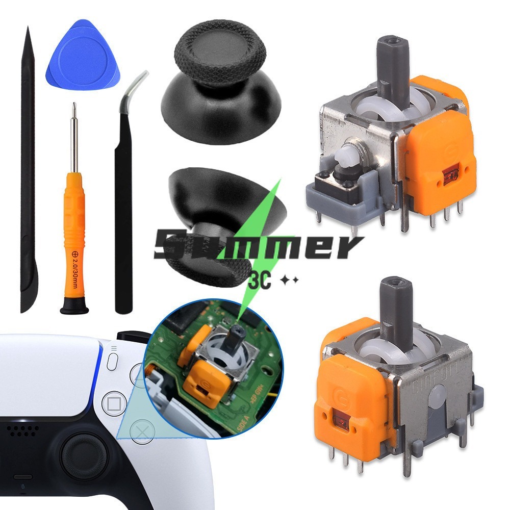 For PS5/PS4/Xbox ONE/switch pro Analog Stick Replacement Sony ...