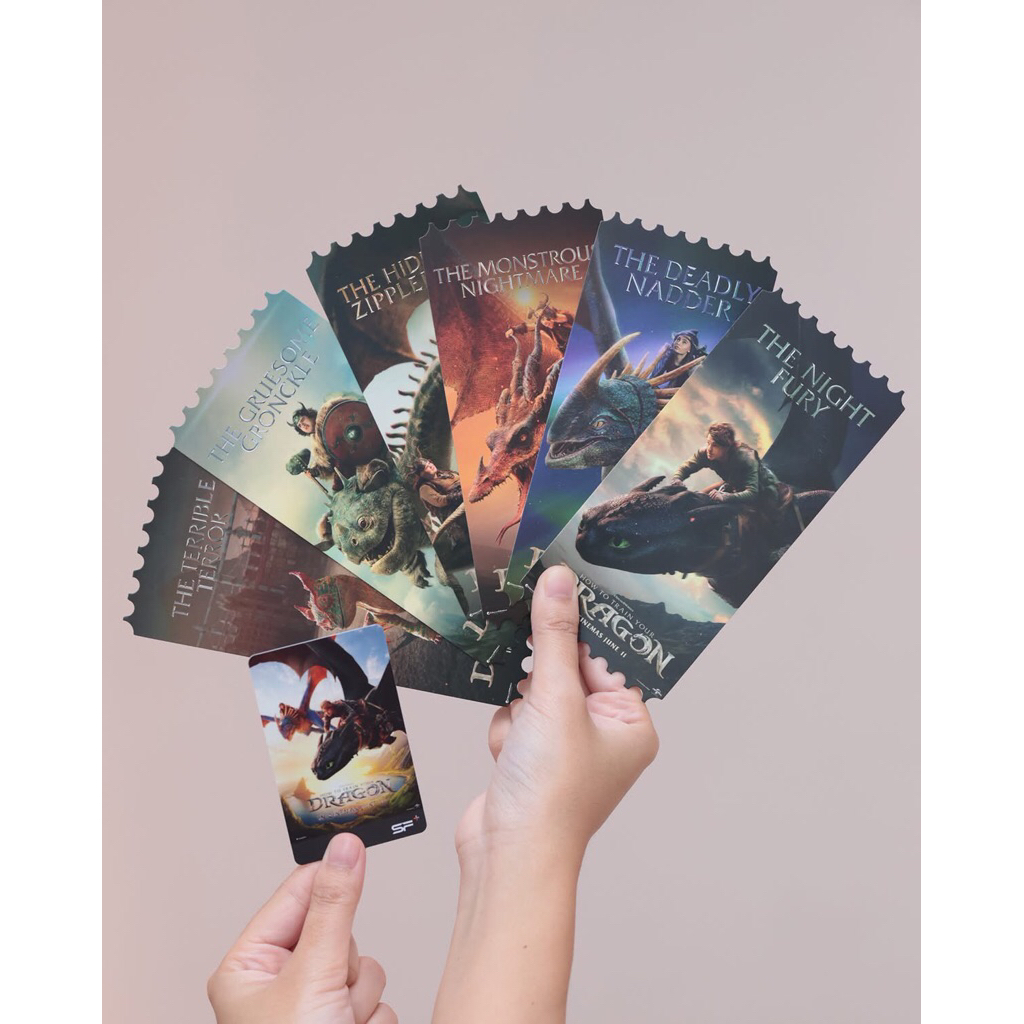 Tooth Pick Kaw How To Train Your Dragon Collectible Ticket SF+ From SF ...