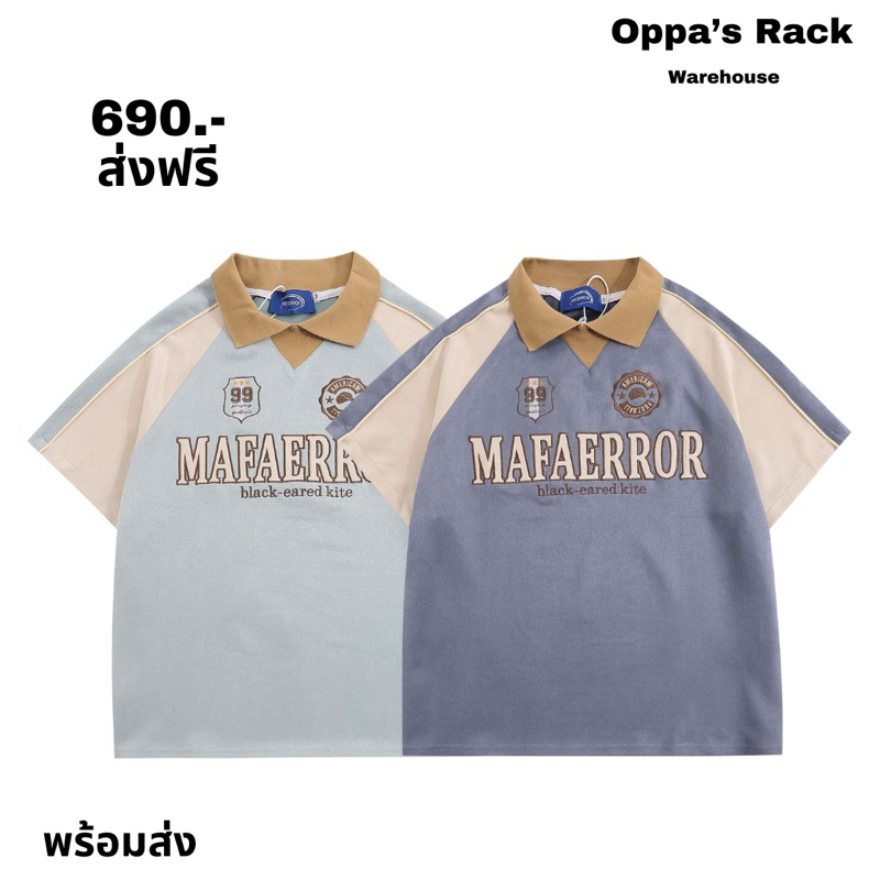 Embroidered Velvet Polo Shirt (Blue Purple/Light Blue) | Shopee Singapore