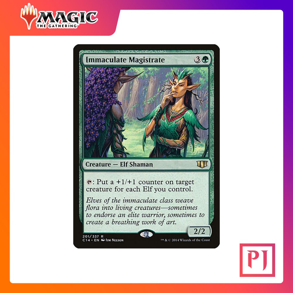 [MTG] Immaculate Magistrate [C14] [GREEN] [RARE] [NORMAL] [ENG] (Magic Card/Magic the Gathering ...