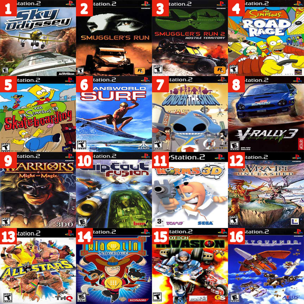 PS2 Game Disc: Interesting And Rare Games To Choose Vol.84 | Shopee ...