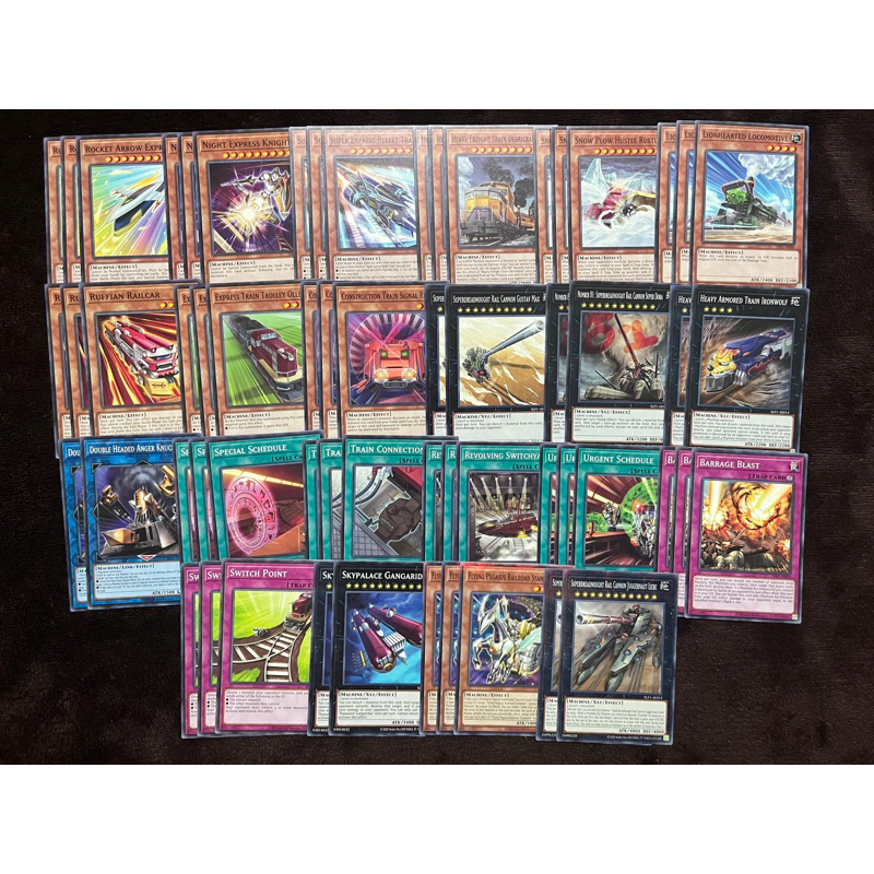 Yugioh Asia-Eng [SLF1] Selection 5: Set “Train” Authentic Yuki Card ...