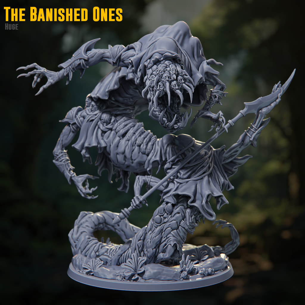 [FALL OF The ETERNAL KINGS]-The Banished Ones-Model For DnD miniature ...