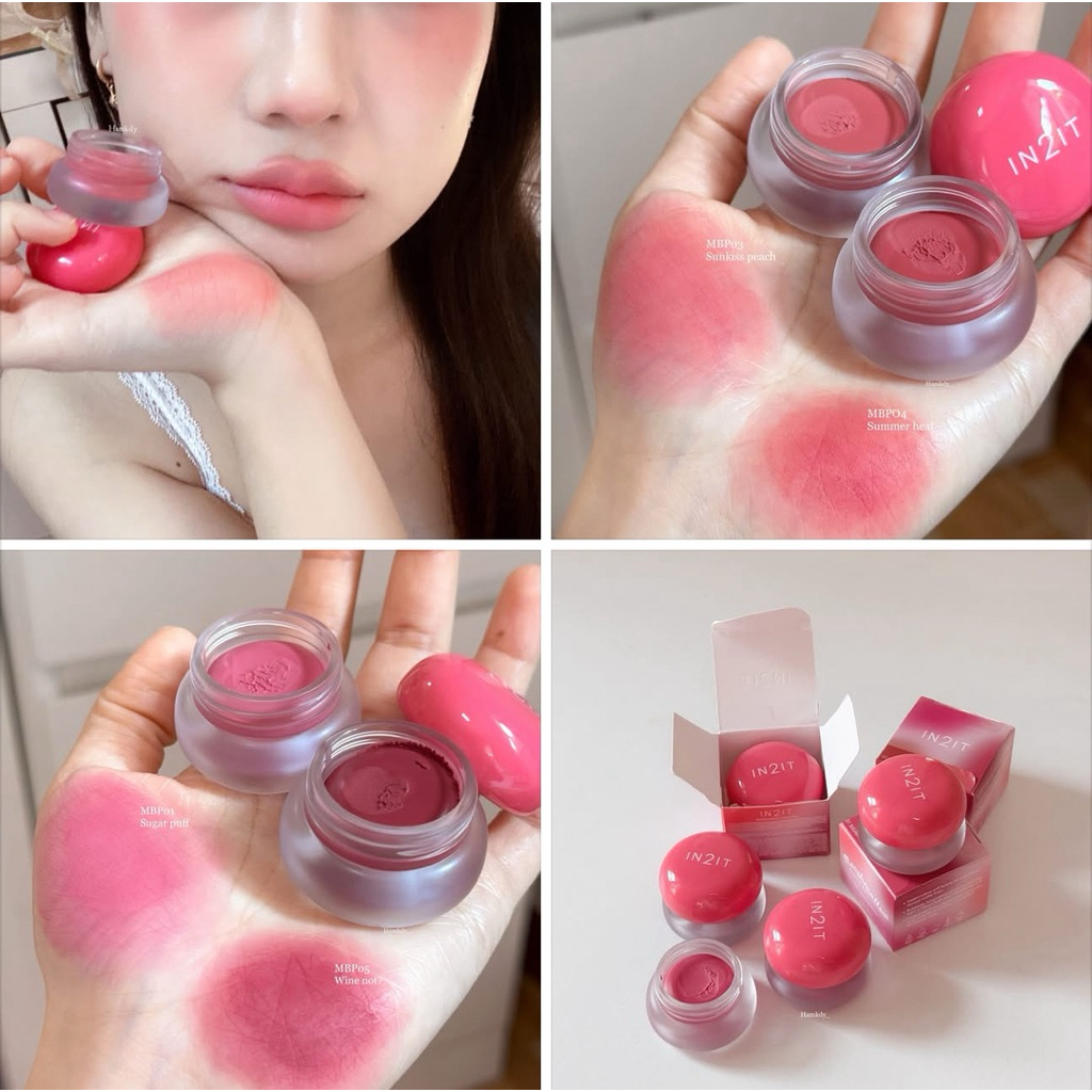 Is Munure In2it Marshmallow Flurry Pot Blush Skin Blur Every Look Easy ...