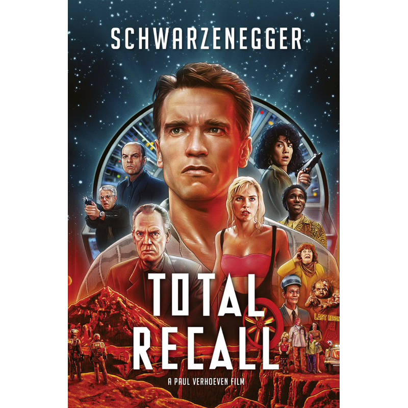 VCD Movie Total Recall (1990). Perpetual World (Arnold Schwarzenegger) (Action) (Language:Thai ...