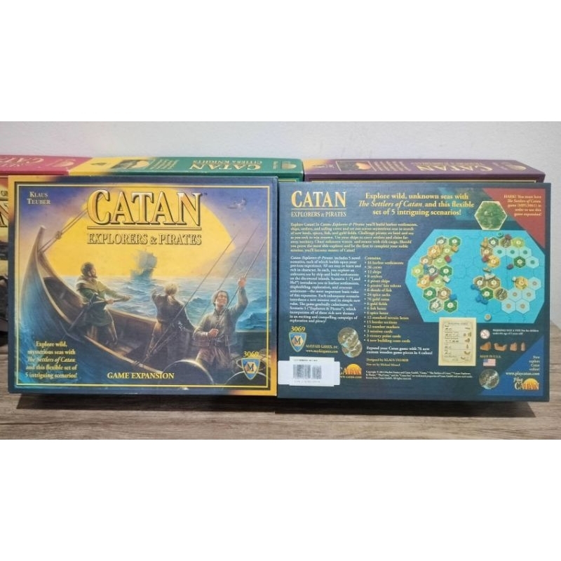 The Pioneers Of Catan Board Game Expansion Part Catan: Explorers ...