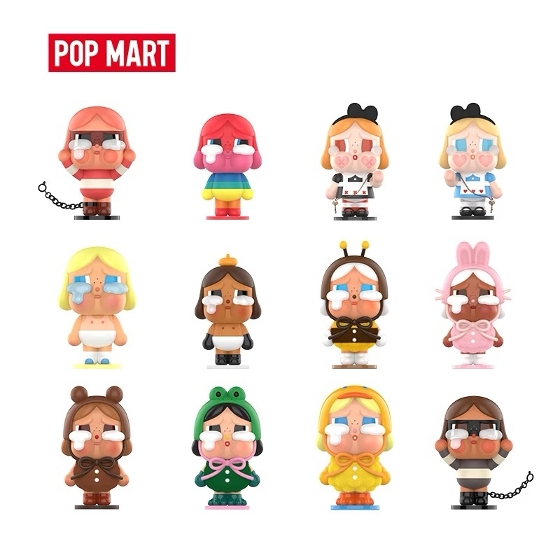 POP MART CRYBABY Crying Again Series Figures Blind Box Check Card ...