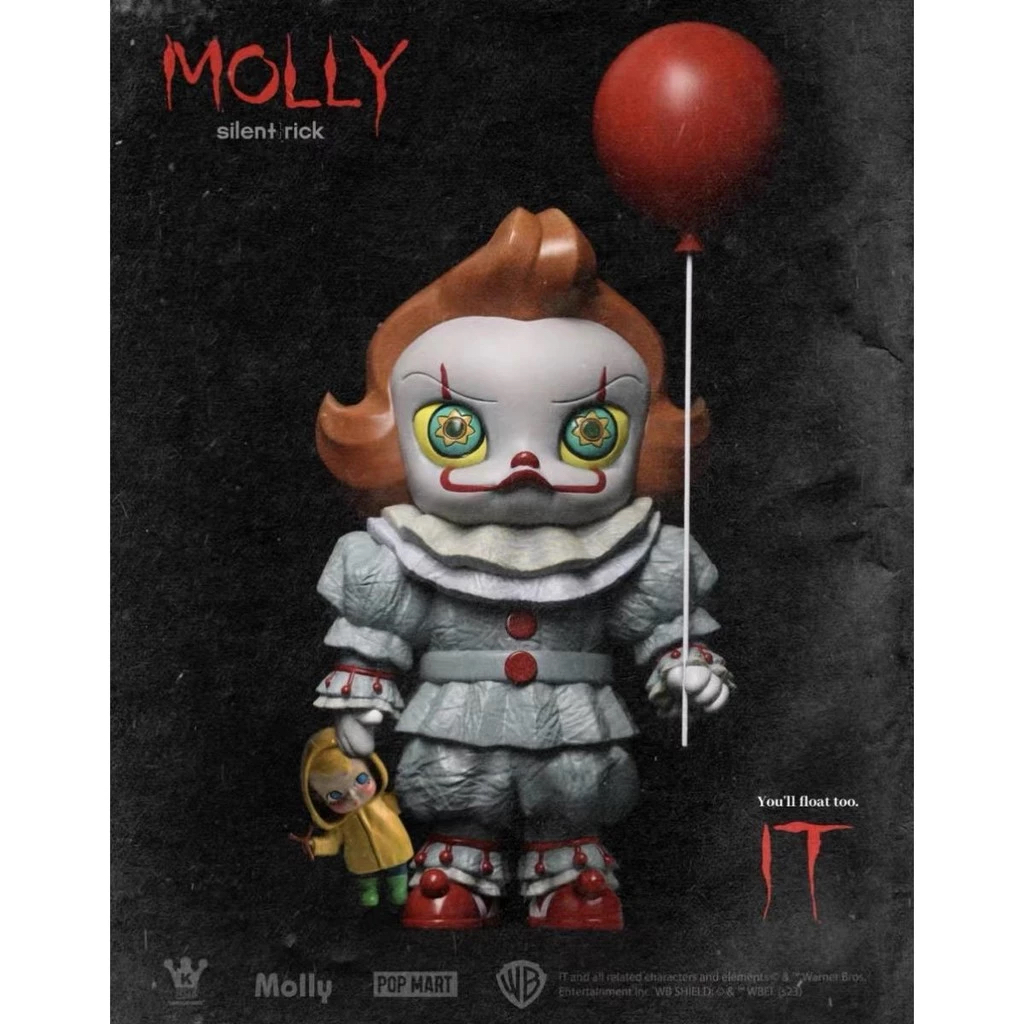 Popmart Silent Trick x Kennyswork Small MOLLY Ultra IT 1 | Shopee Singapore