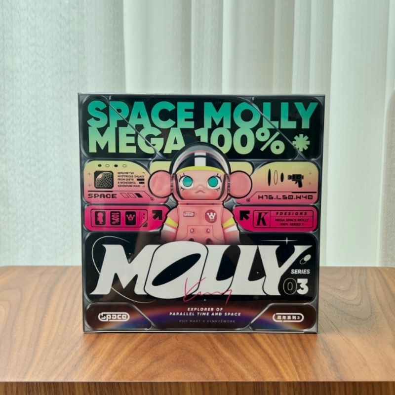 MEGA Space molly v3 1 Lift The Box Not Unpacked PopMART v3 There Is A ...