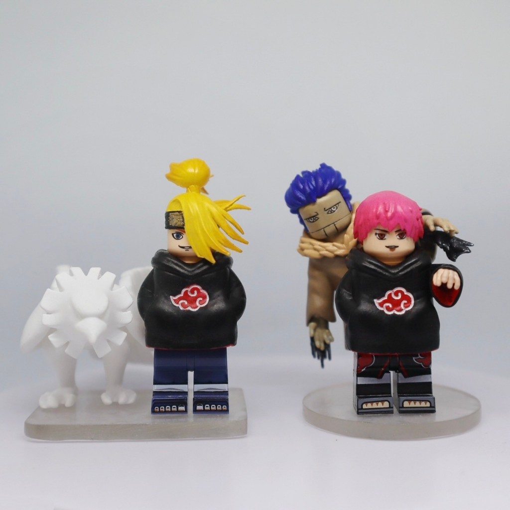 Lego Naruto Deidara Sasori Kasekage Kazekage Akatsuki Minifigures ...