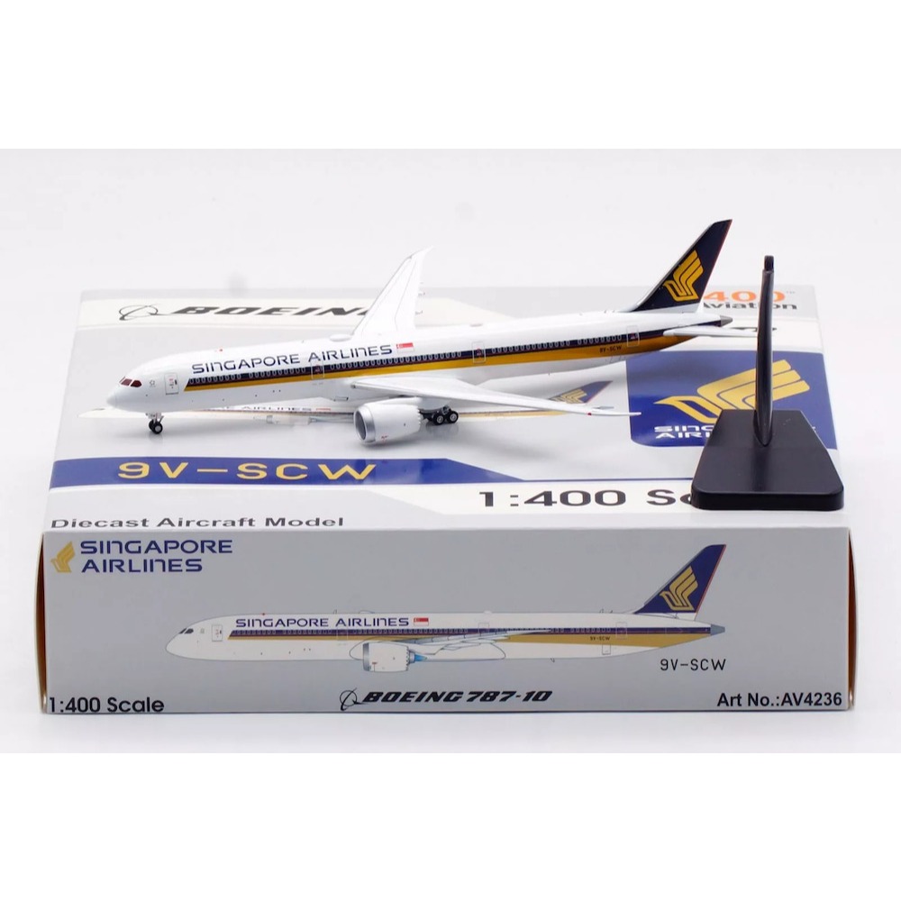Singapore Airlines B787-10 9V-SCW Aircraft Models | Shopee Singapore