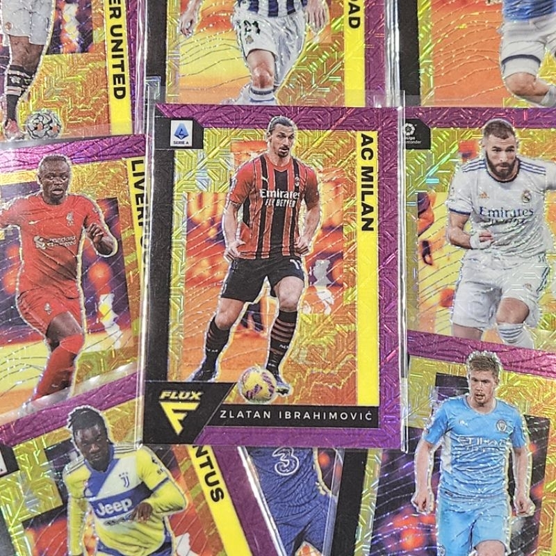 Panini Cards Soccer Soccer Flux Purple | Shopee Singapore