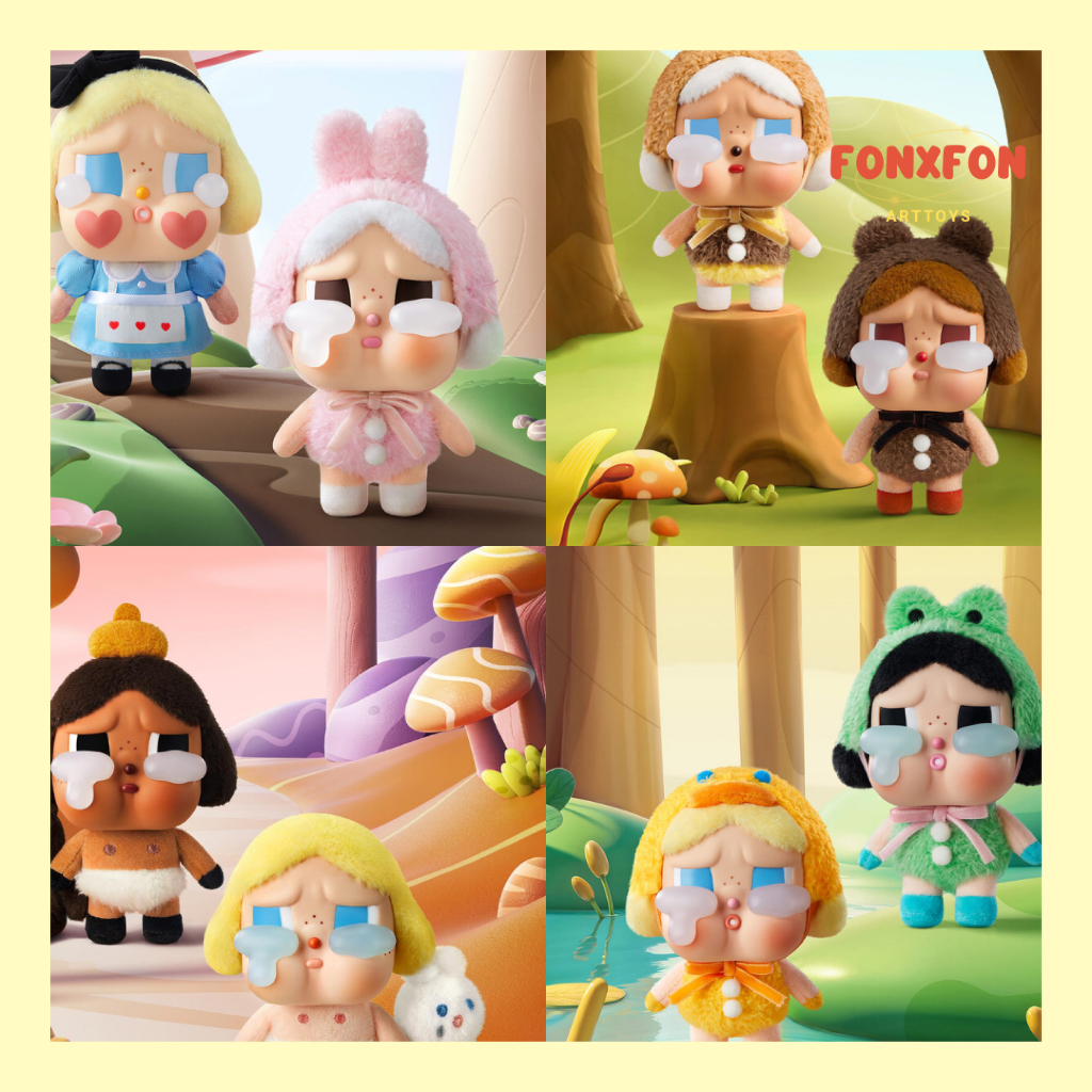 CRYBABY Crying Again Series-Vinyl Face Plush Blind Box Keychain POP ...