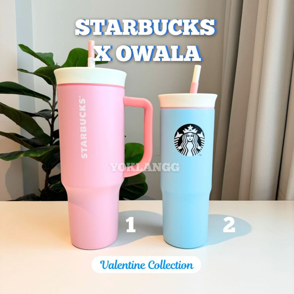 Starbucks x Owala Korean Valentines Collection | Shopee Singapore