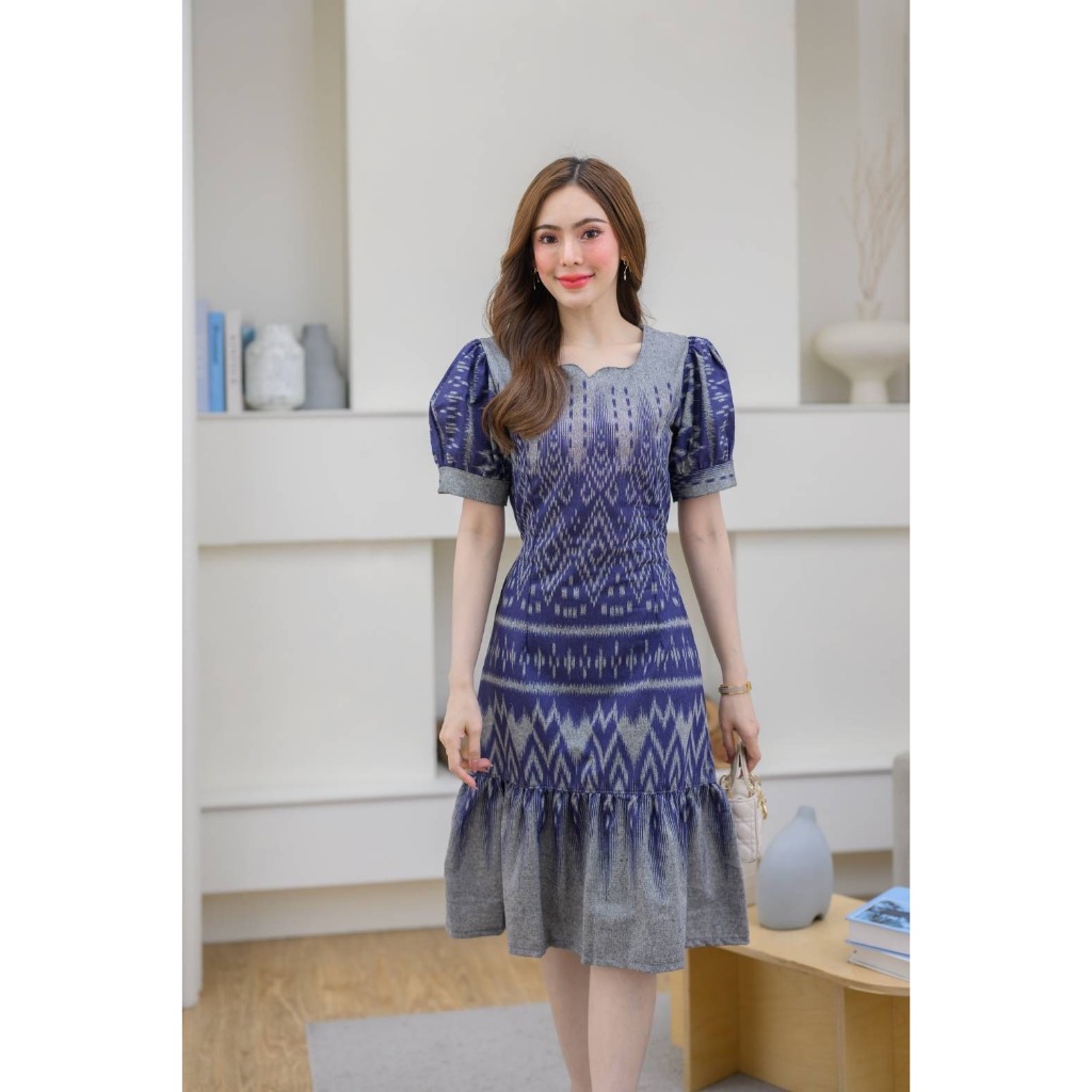 Thai Silk Dress (Available In Sizes 36"-52") Fabric Set With Hook ...