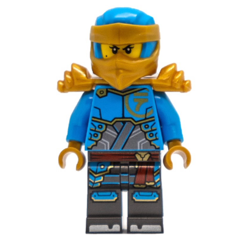 LEGO Ninjago Minifigure Nya-Dragons Rising Head Wrap Shoulder Armor ...