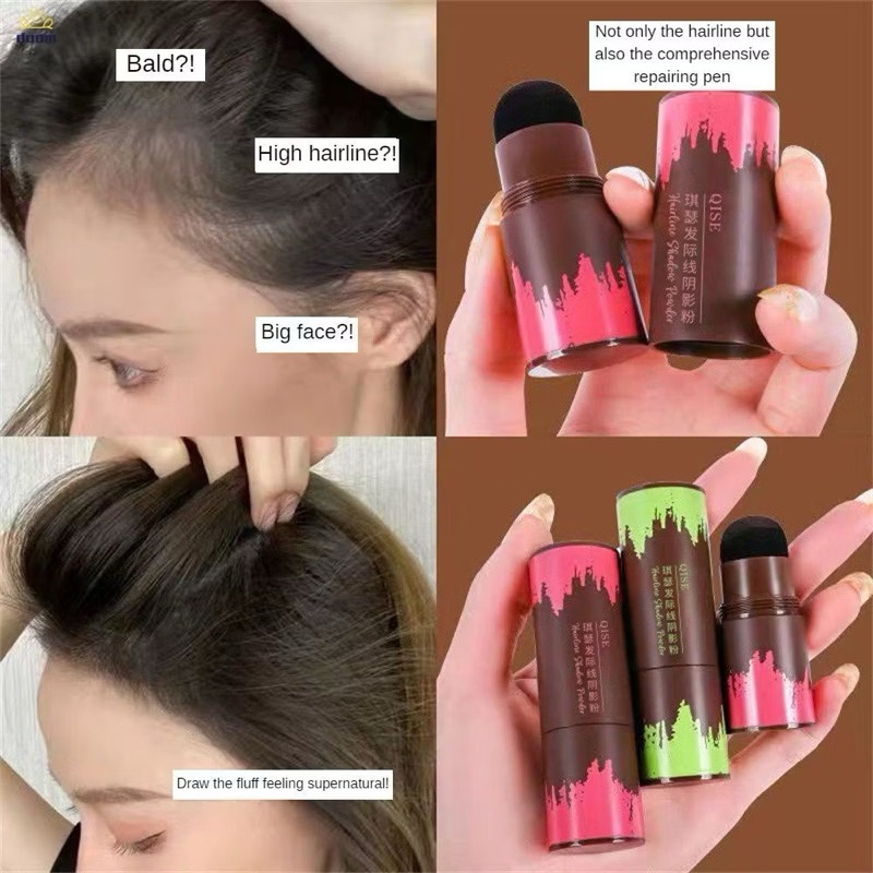 H-04 Laisly Bald Closure Powder Hairline Fill The Forehead Cover White ...