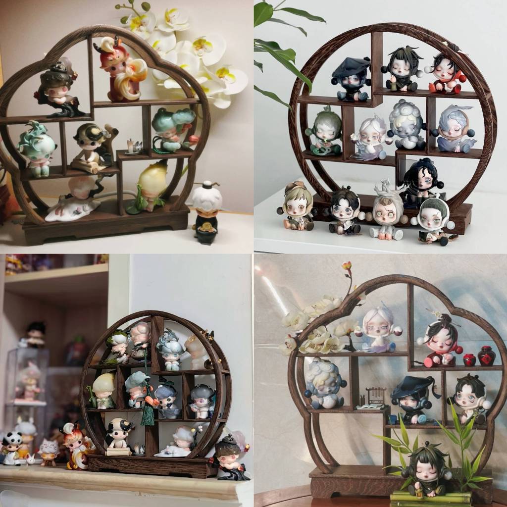 POPCREATIONS Plum Blossom POPMART BOX Display Rack HIRONO Hacipu DIMOO ...