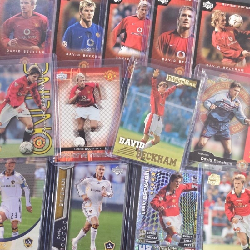David Cards Beckham Card And Sticker Multiple Designs | Shopee Singapore