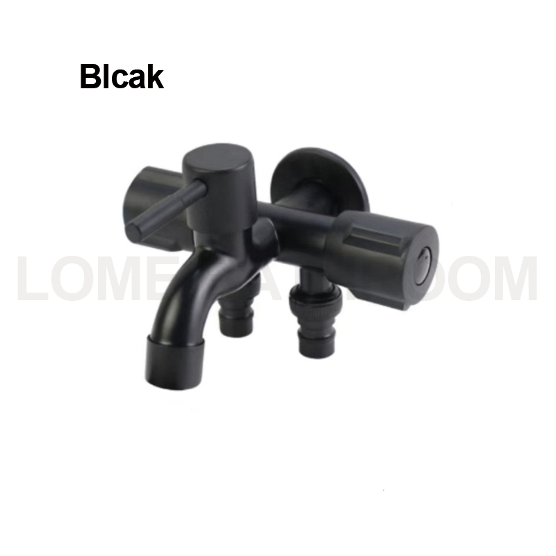 COD 3 Way Water Tap Adapter Faucet Stainless Steel Basin Bathroom ...