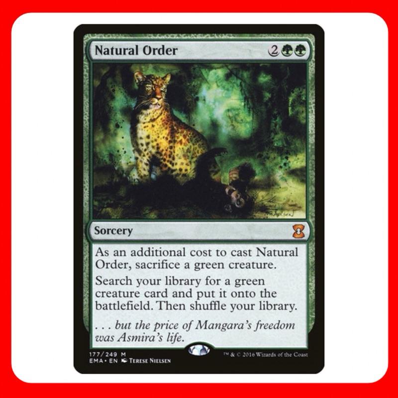 [MTG] Natural Order [EMA] [GREEN] [MYTHIC] [NORMAL] [ENG] (Magic Card ...