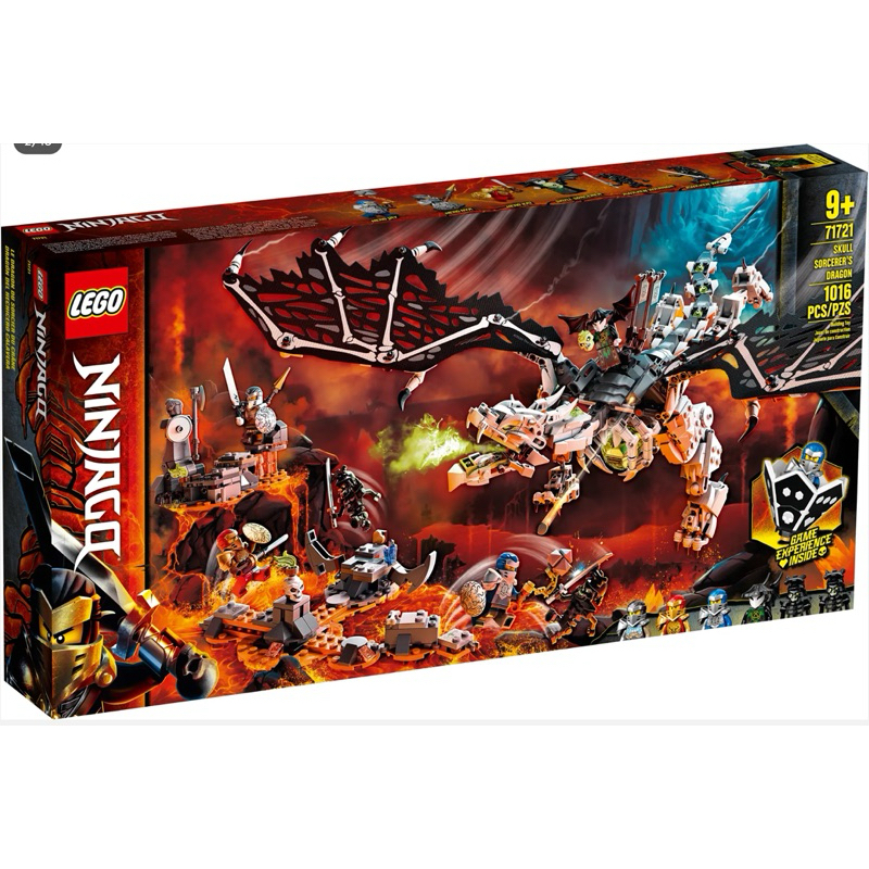 LEGO Ninjago 71721 Skull Socererer's Dragon | Shopee Singapore