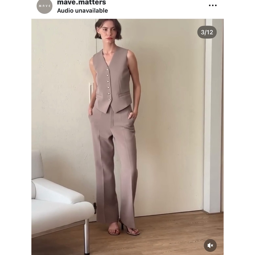 Mave.matter/ Work Pants (S) | Shopee Singapore