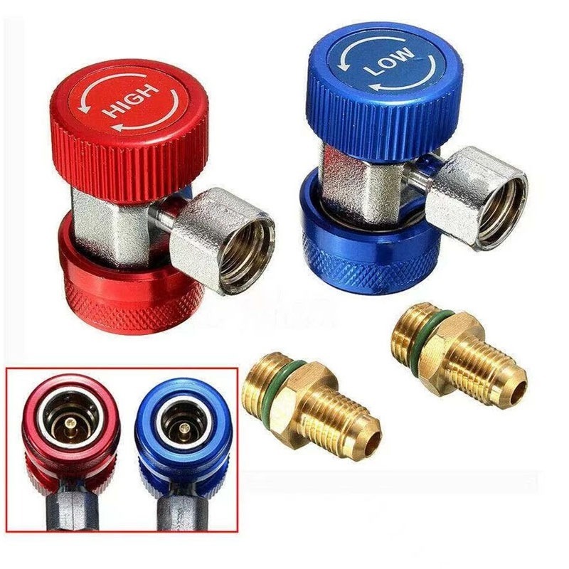 Copper Air Conditioner Refrigerant Refill R134a (Blue + Red) Double ...