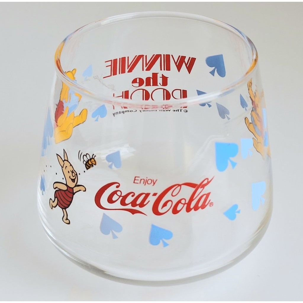 Coca-Cola And the Walt Disney Company Special Design Glass In the ...