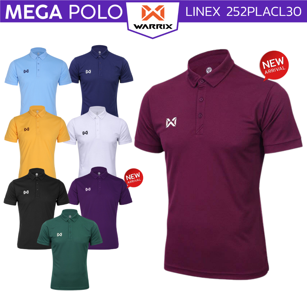 POLO WARRIX 252PLACL30 LINEX Model Polo Shirt Men Polo T Shirt Man ...