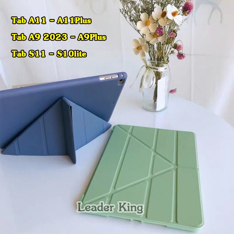 Pleated Case Foldable Y For Samsung Tab A11 2025 A11Plus A9Plus A9 2023 ...