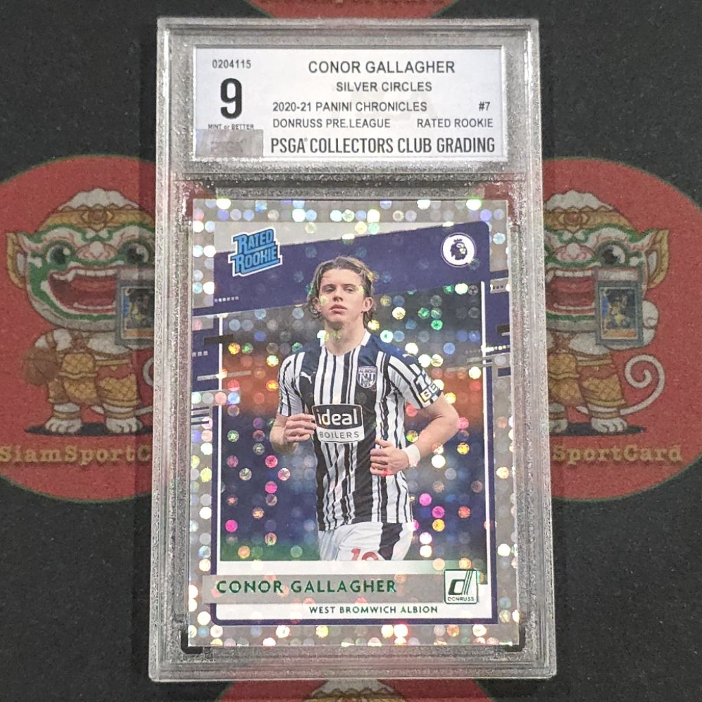 Card Grade Conor Gallagher RC 2020 Chronicles Rated Rookie Silver ...