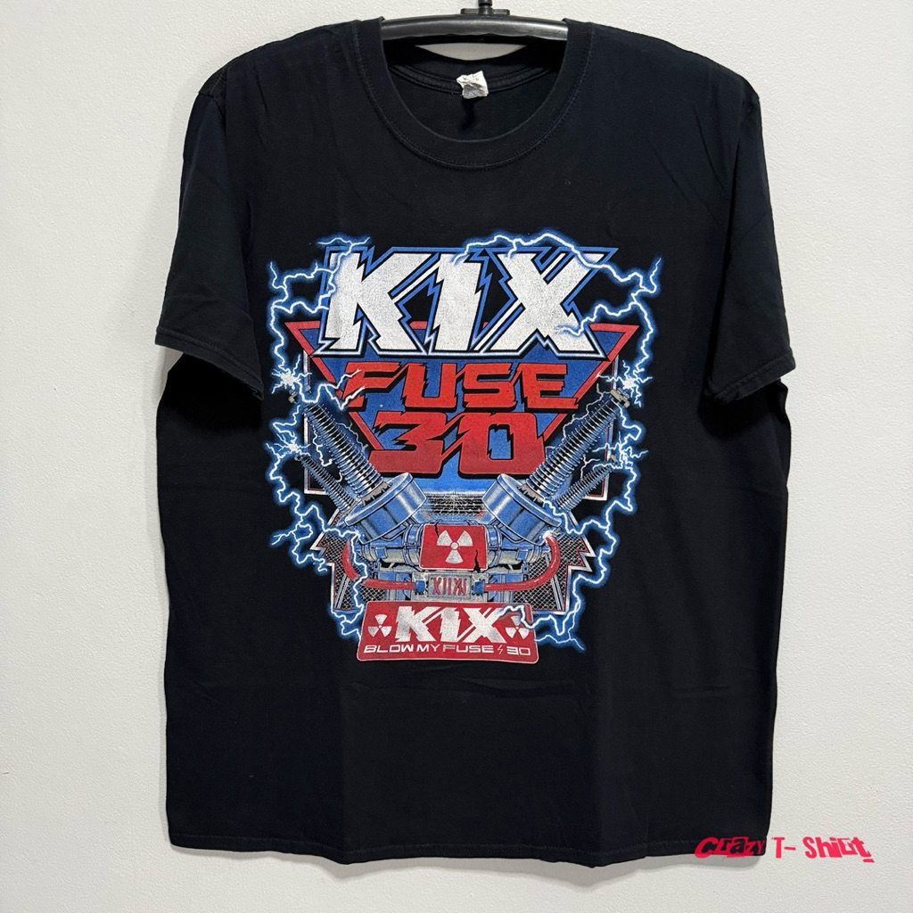 Kix Band T-Shirt • Blow My Fuse 3D Hard Rock Music Owner Don't Close ...