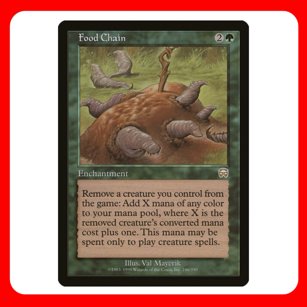 [MTG] Food Chain [MMQ] [GREEN] [RARE] [NORMAL] [ENG] (Magic Card/Magic ...