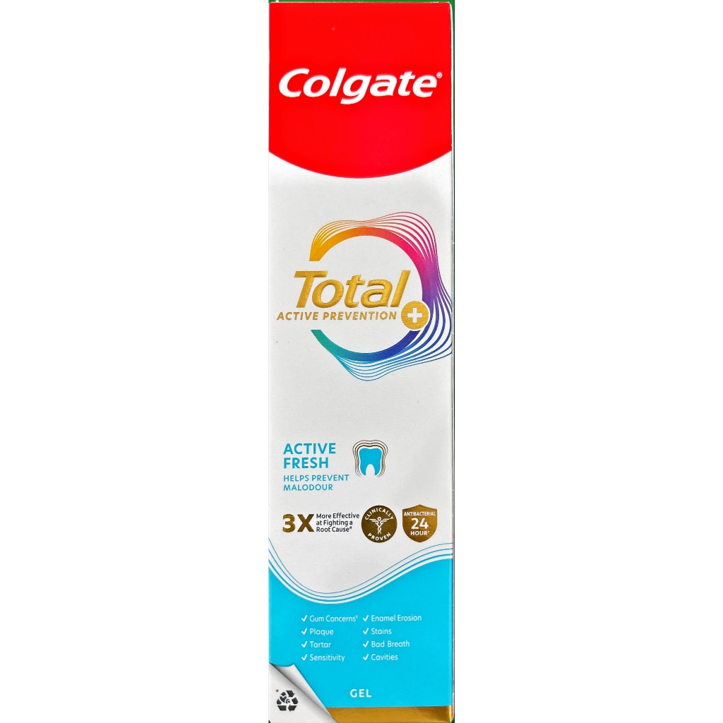 Colgate Total Active Flavor Toothpaste 3 Times Better At The Root Of ...