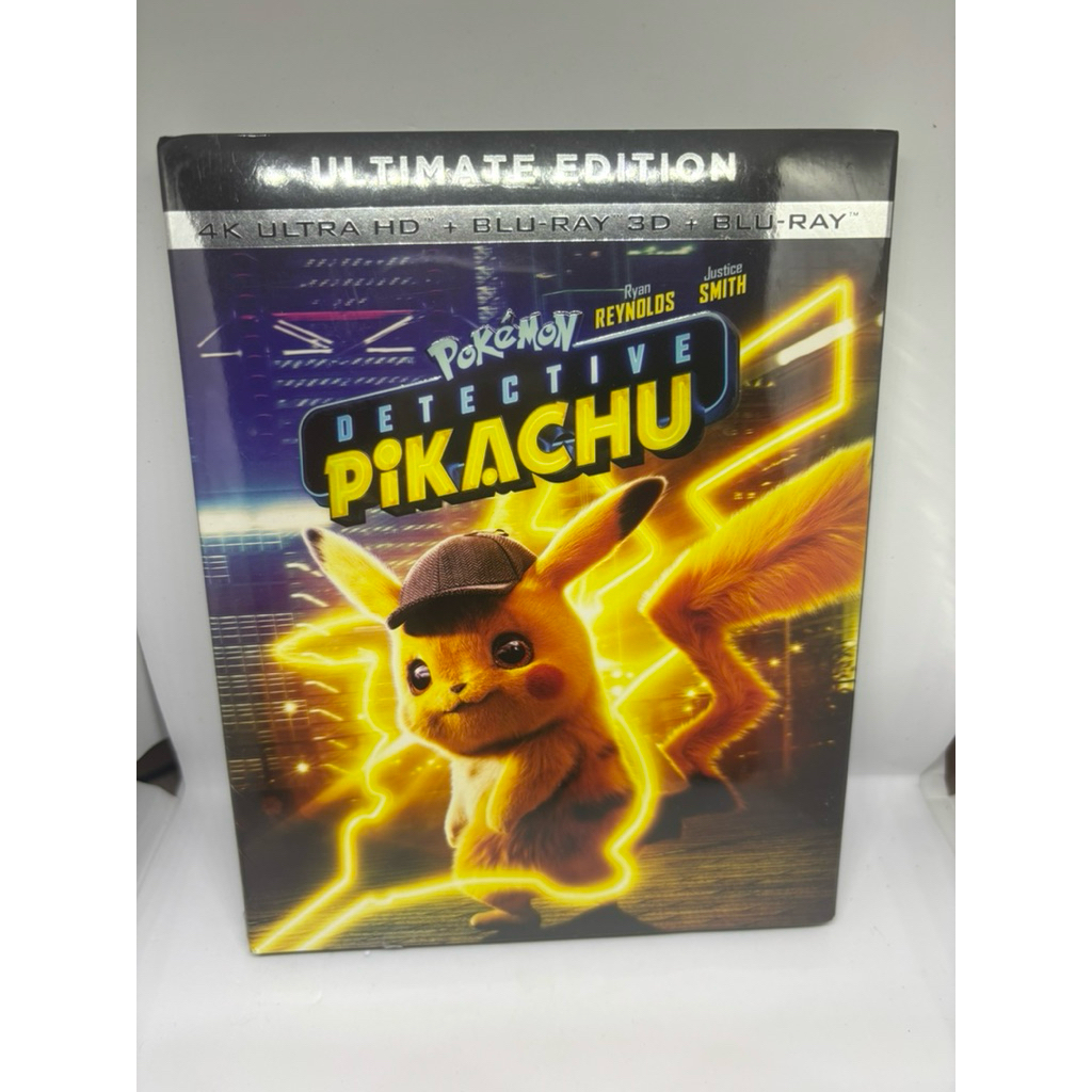 Pokémon: Detective Pikachu 4K Blu-ray (4K Ultra HD + Blu-ray) | Shopee ...
