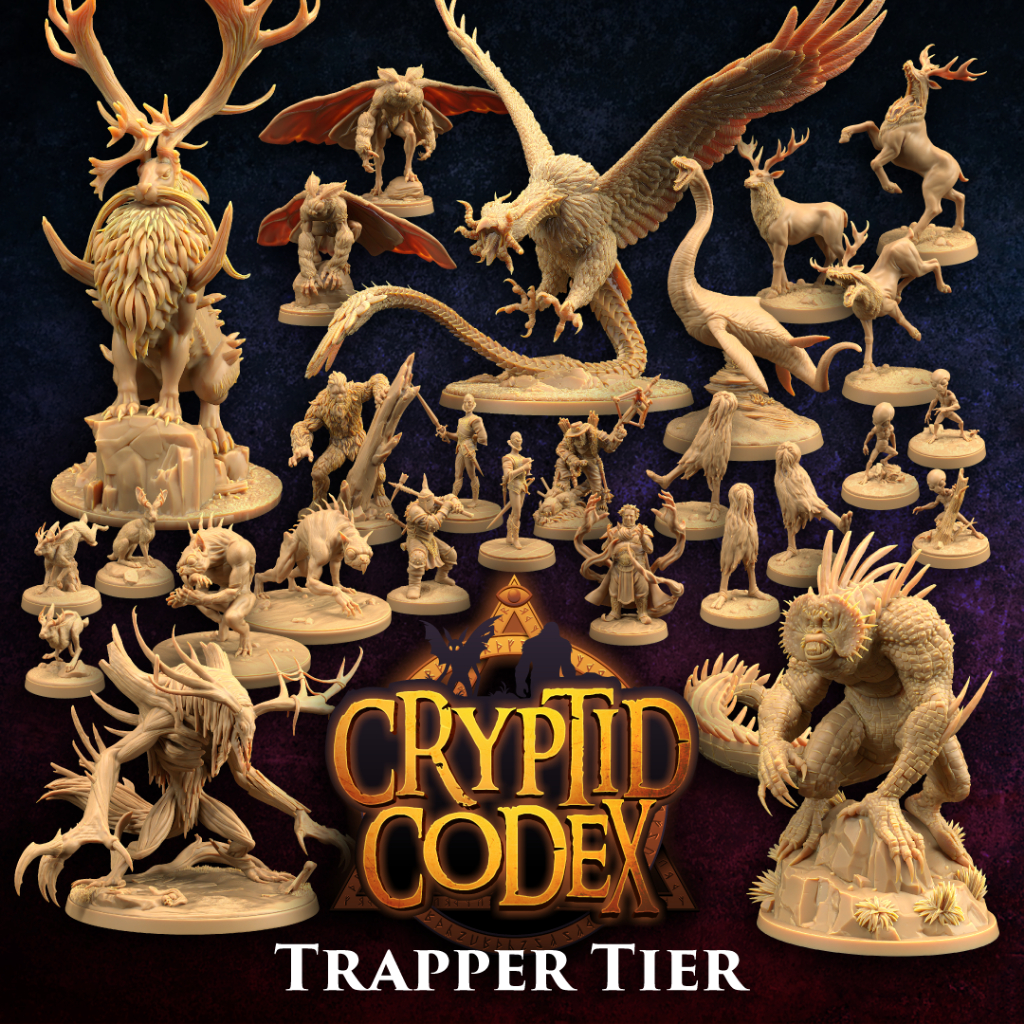 Cryptid Codex-Model For DnD miniature [Made to order Send Parcels ...