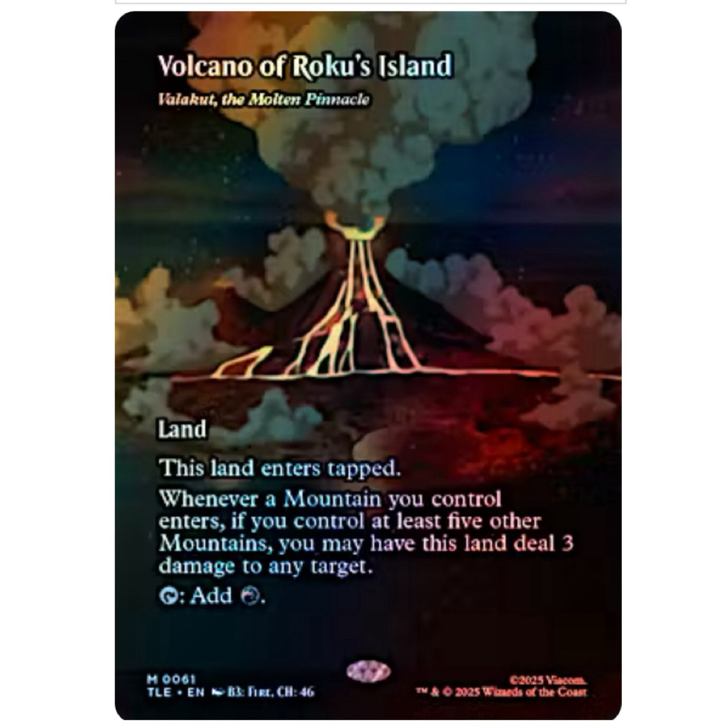 Avatar: the Last Airbender Eternal-Legal Variants Foil: Valakut the ...