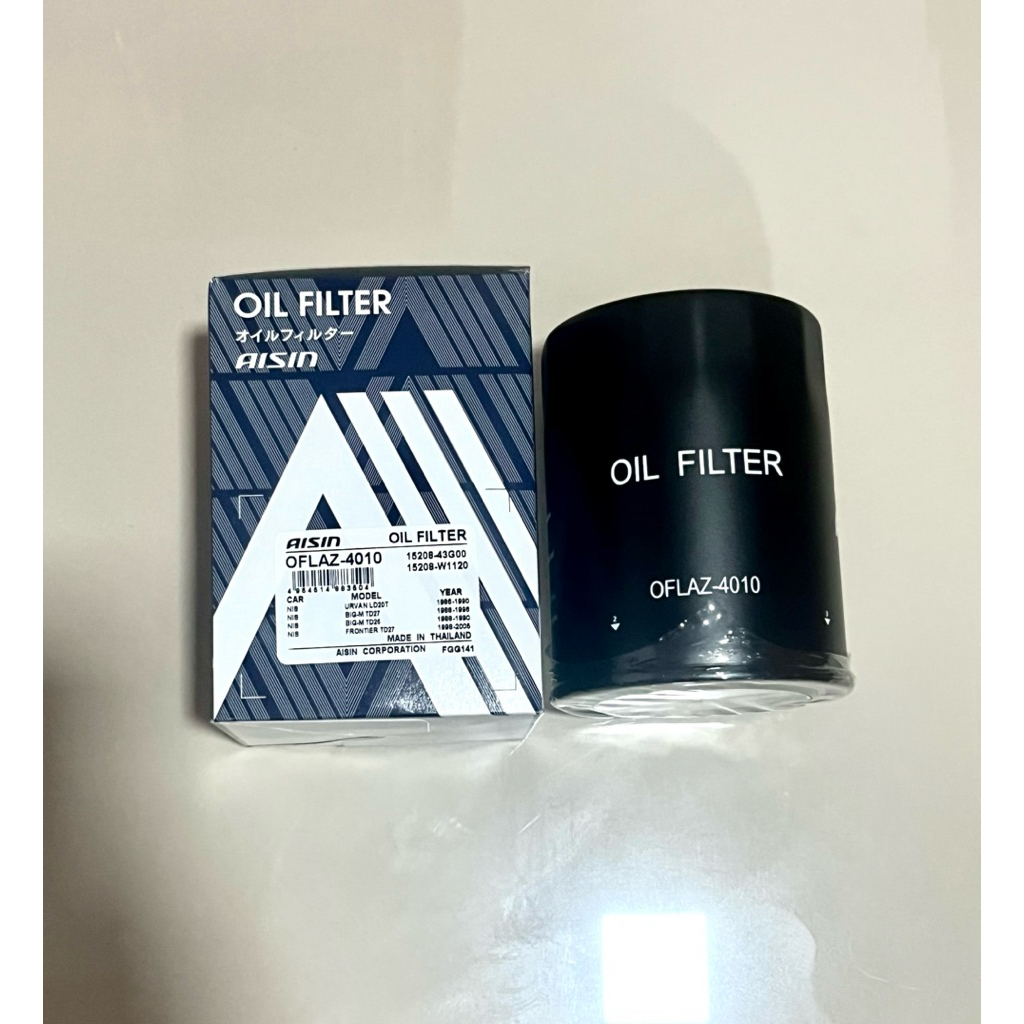 AISIN 4010 Oil Filter For NISSAN BIG-M FRONTIER URVAN | Shopee Singapore