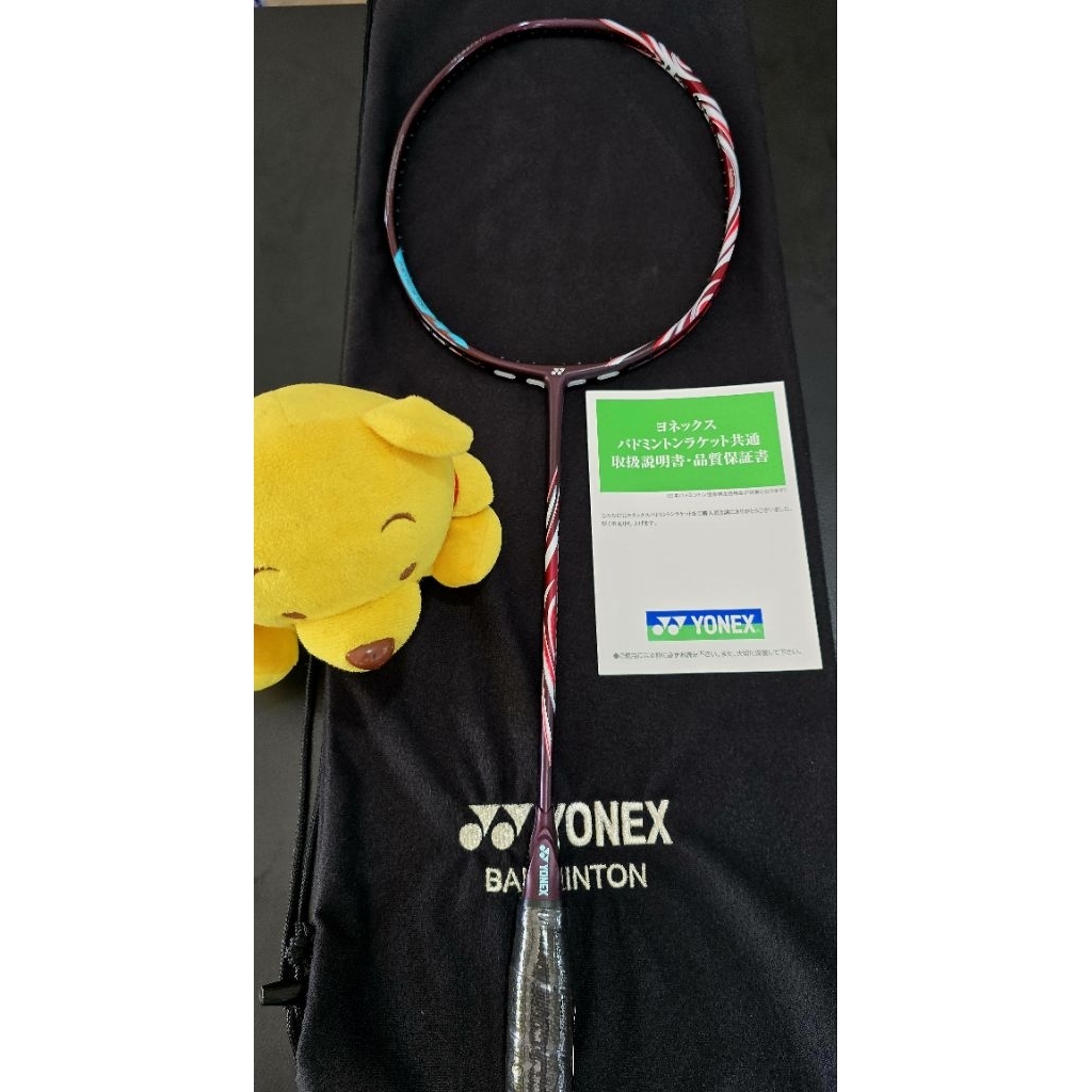 Yonex Astrox 100ZZ Kurenai Badminton Racket Code JP With Velvet Bag ...