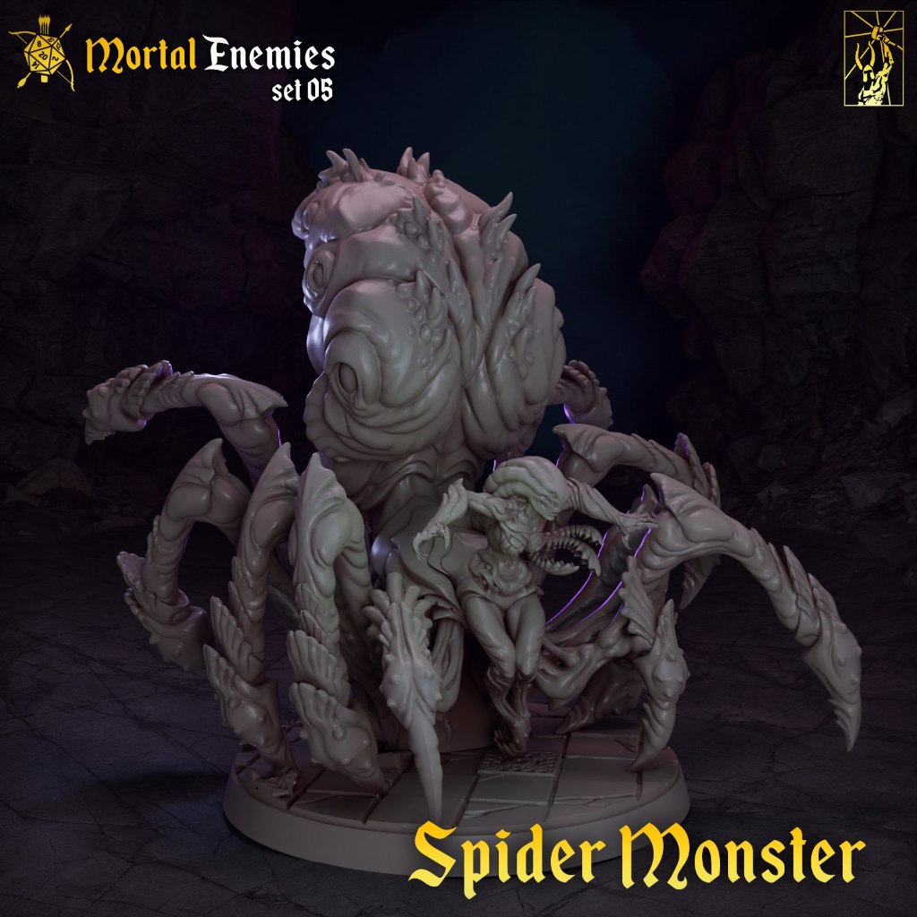 Mortal Enemies : Monster : Miniature Resin Board Game Model Made To ...