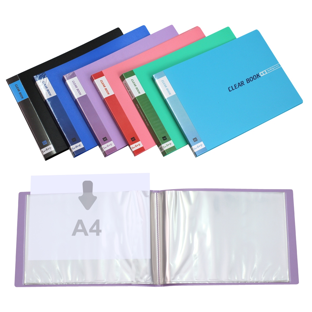 Document File Catalog Display A4 Size 20 Compartments Horizontal (Clear ...