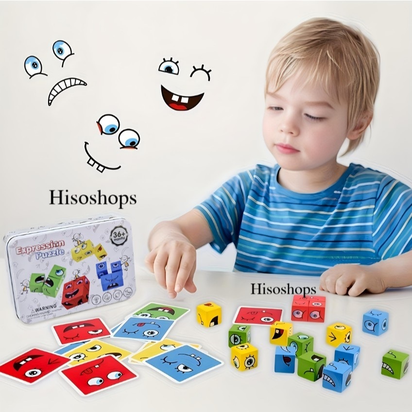 FACE CHANG RUBIK'S CUBE Changing Dice Game Change Mood Board Training ...