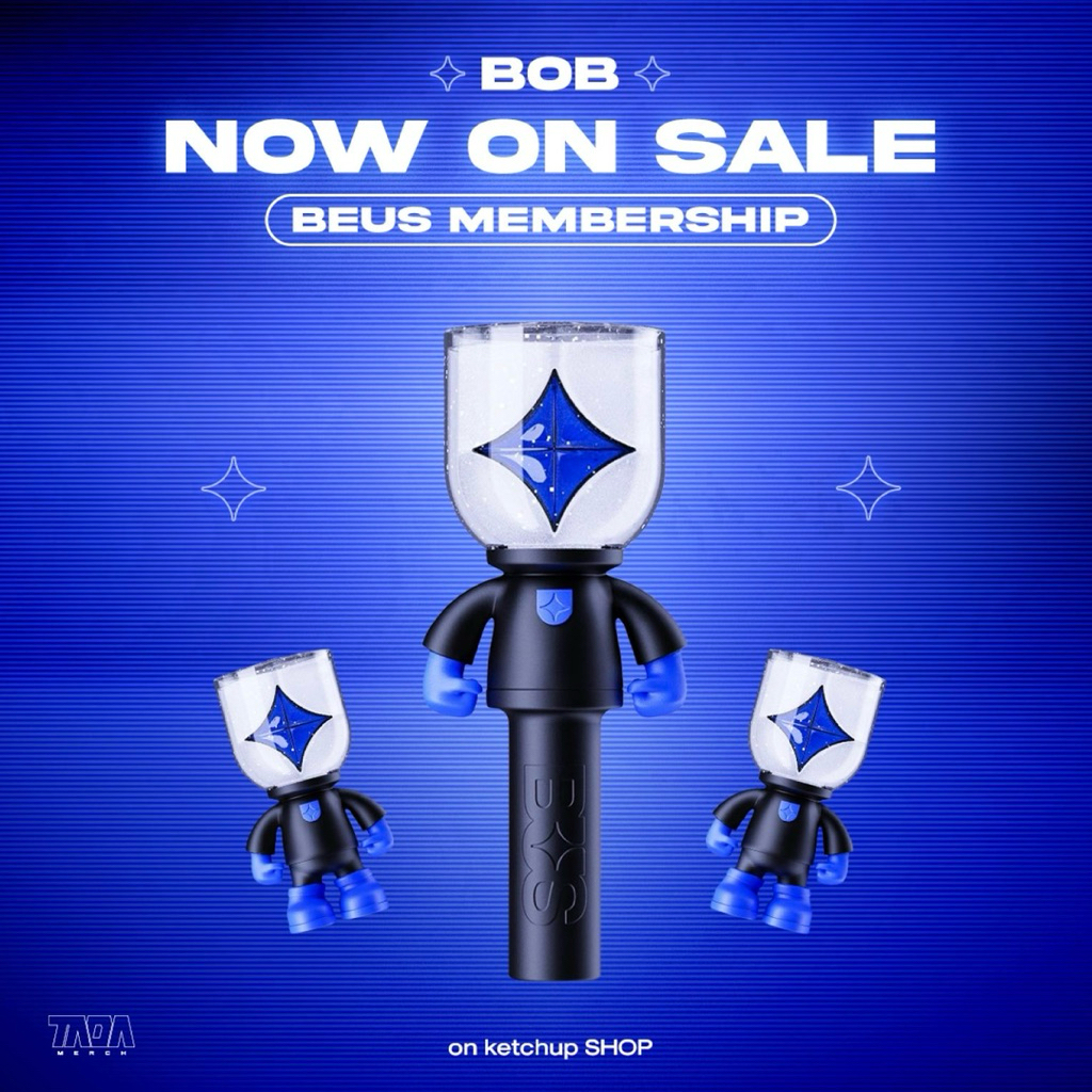 BUS Official Light Stick (BOB) & Toy Stand | Shopee Singapore