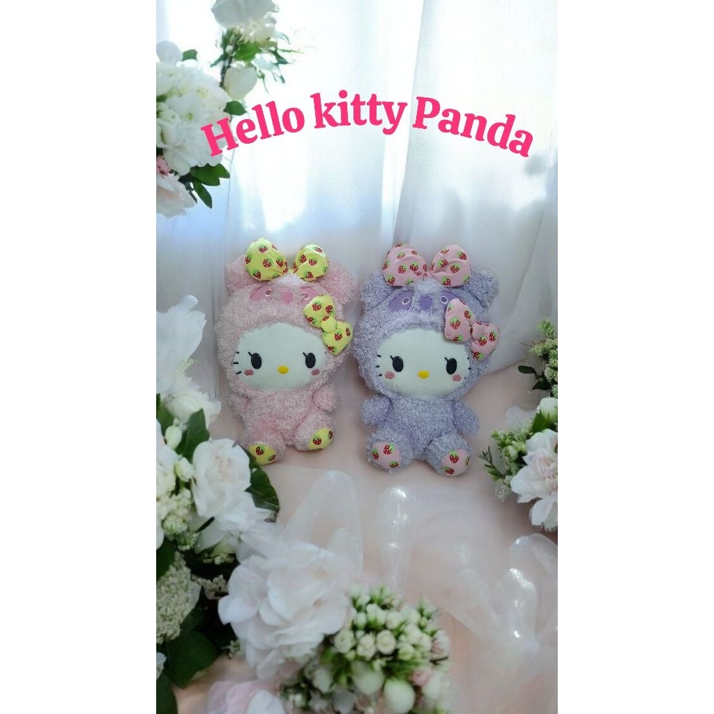 Hello kitty Panda Doll 14 Inches | Shopee Singapore