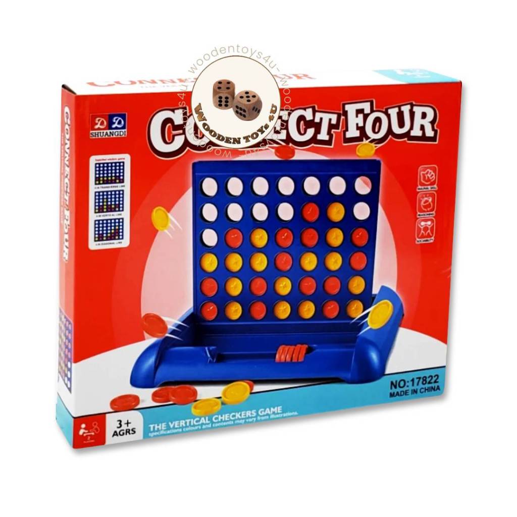 Connect four V.2/Brain Development Bingo Game | Shopee Singapore