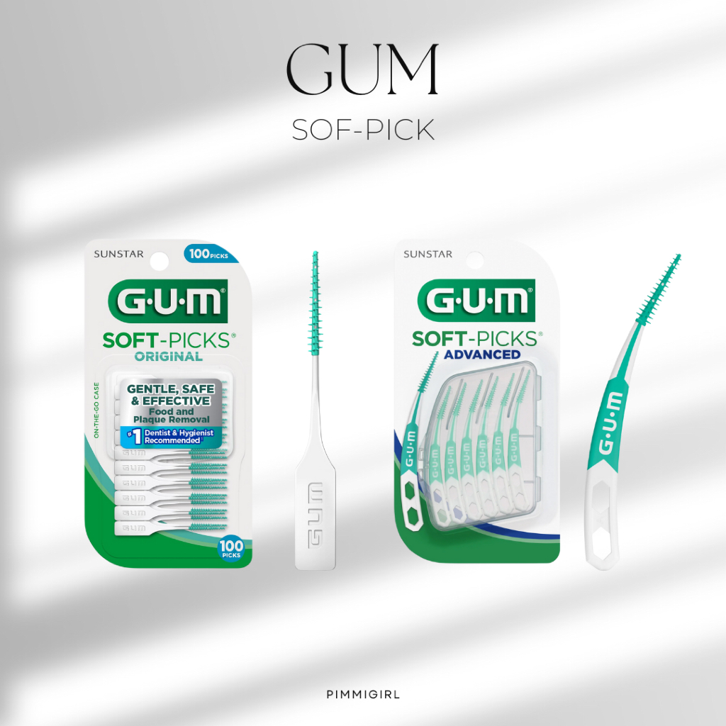 GUM Soft-Picks Original Advanced Comfort Mint Wider Spaces Soft ...