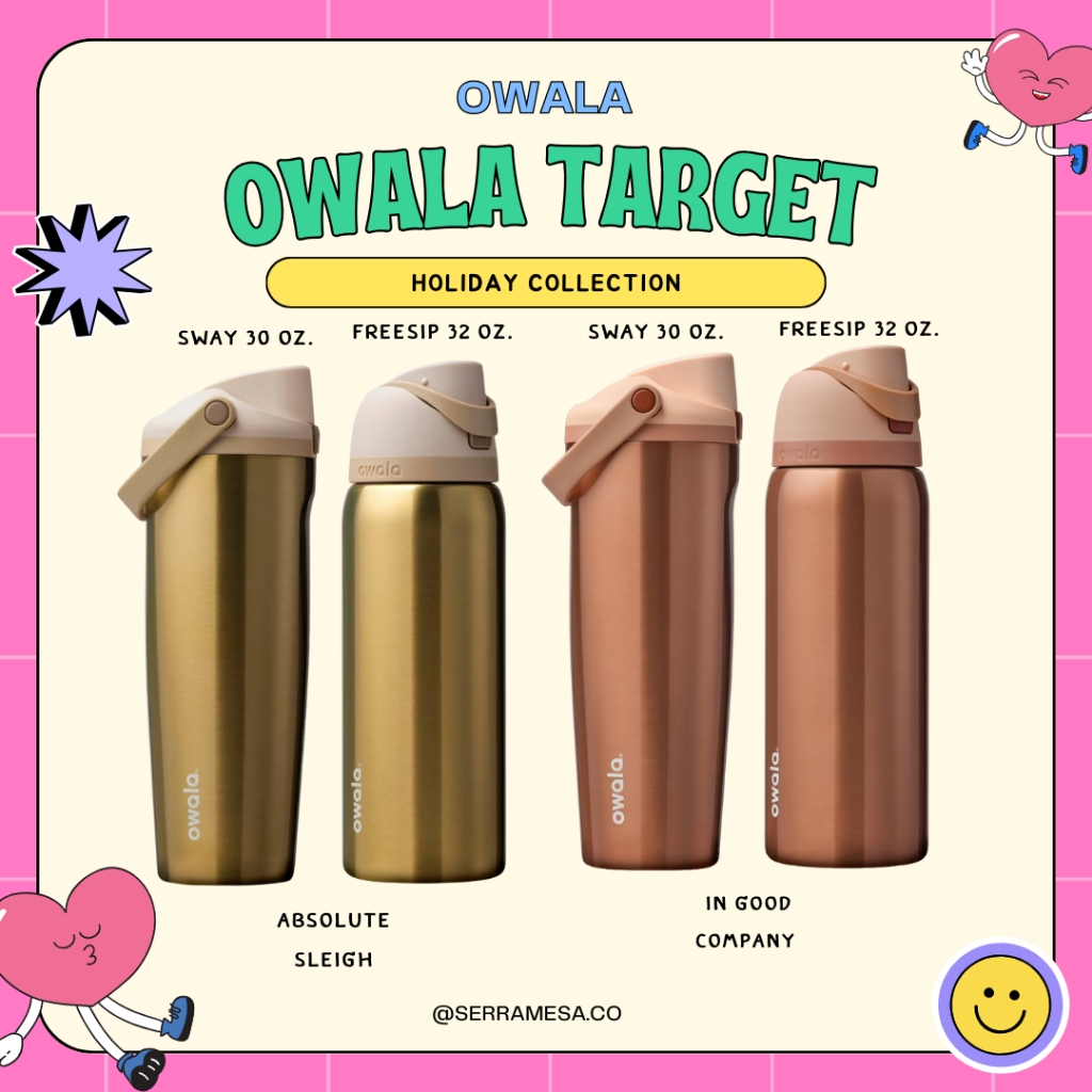 Owala Holiday Collection From Target Special Very Cute. | Shopee Singapore