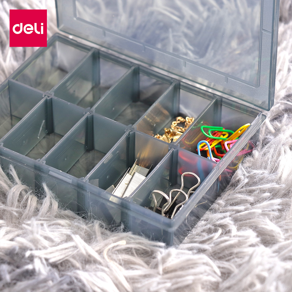 Deli Storage Box With Compartments Multi-Compartment Plastic Removable ...