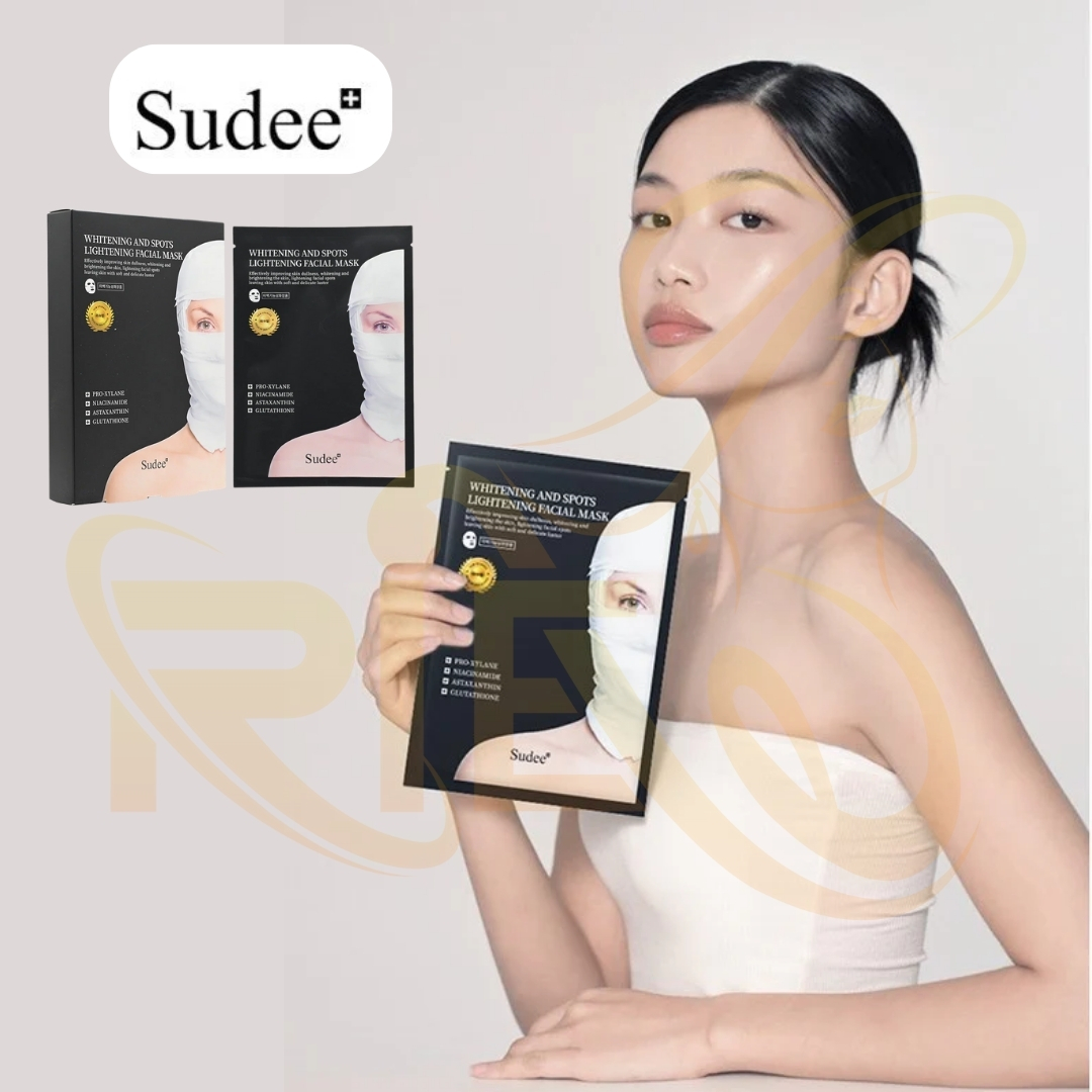Sudee Whitening and Spot Lightening Facial Maak 1 Box Contains 5 Sheets ...